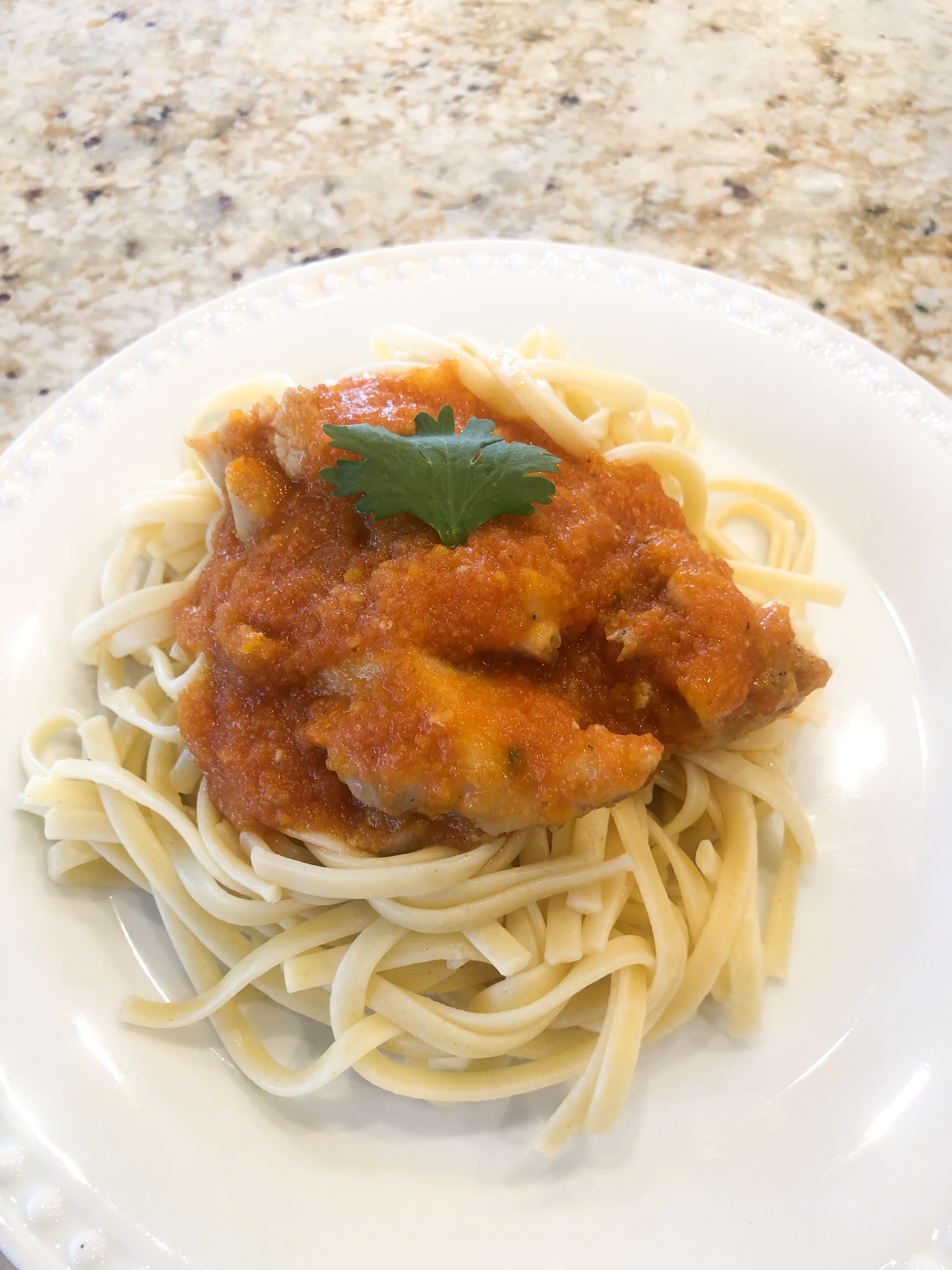 Peruvian Chicken & Noodles
